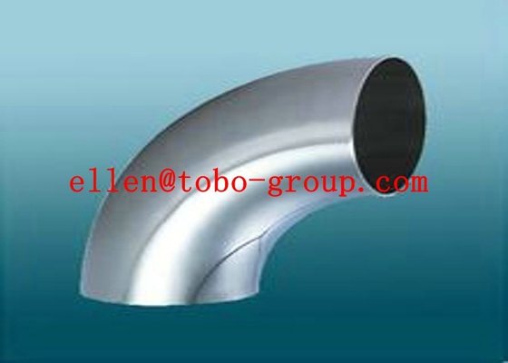 Butt Weld Fittings Equal Shape and Welding Connection Sanitary Steel 90 Deg Elbow