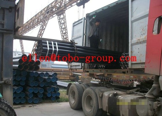 GR.B API 5L ASTM A106 SMLS CS Pipes Black Painting Wall thickness 2 mm - 70mm