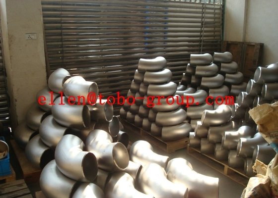 Stainless Steel Elbow LR 45 / 90 Degree , A403-WP304L A403-WP316L WP321 , 321H . WP347. A815 UNSS31803.