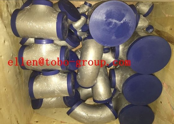 GB / T13401 ASME B16.9 90 Degree Stainless Steel Elbow SR Seamless Welded