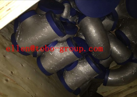 GB / T13401 ASME B16.9 90 Degree Stainless Steel Elbow SR Seamless Welded