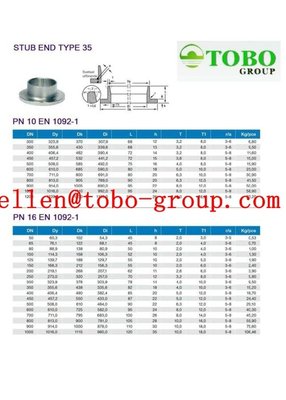 Stainless Steel Stub Ends Material UNS S31803 A420-WPL6 316L 304L 321 321H Size1-48inch
