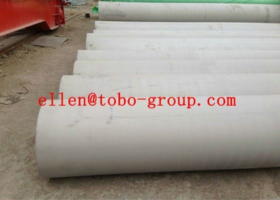 A312 Welded Stainless Steel Tubing BIG SIZE 1000 - 3600MM OD TP304 TP316L TP316TI F321