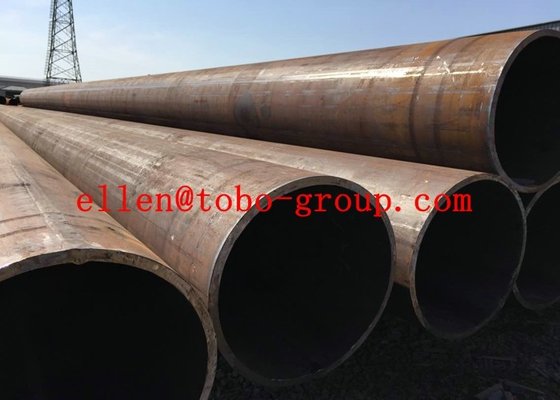 TOBO GROUP Round Welded Stainless Steel Tubing , ASTM A554 Large Dimaer Water Pipe
