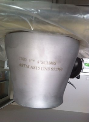 TOBO GROUP ASTM A815 UNS S31803 4" SCH 40 REDUCER