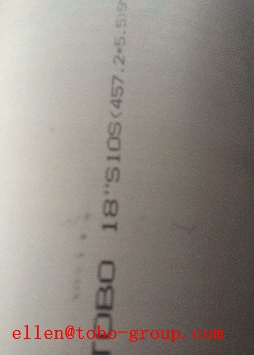 Tobo Group Shanghai Co Ltd  PIPE ELECTRIC FUSION WELDED, STRAIGHT SEAMM ASME B36.19