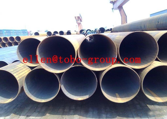 TOBO GROUP Round Welded Stainless Steel Tubing , ASTM A554 Large Dimaer Water Pipe