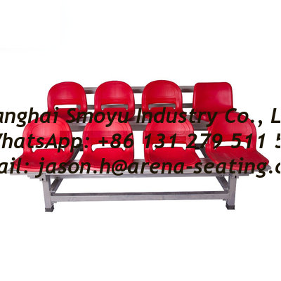Outdoor anti aging 3 Row Portable Bleachers Grandstand Retractable Bleacher Seating