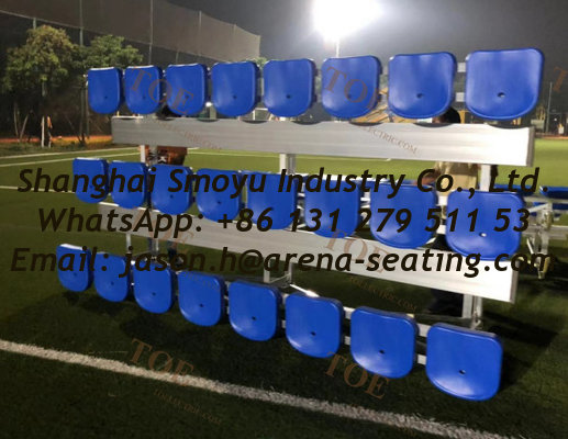 China factory easy remove temporary bleacher seating plastic bleacher seats
