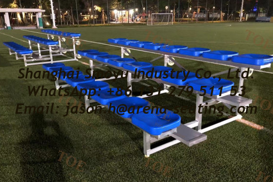 China factory easy remove temporary bleacher seating plastic bleacher seats