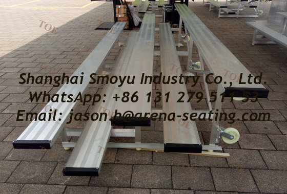 China factory easy remove temporary bleacher seating plastic bleacher seats