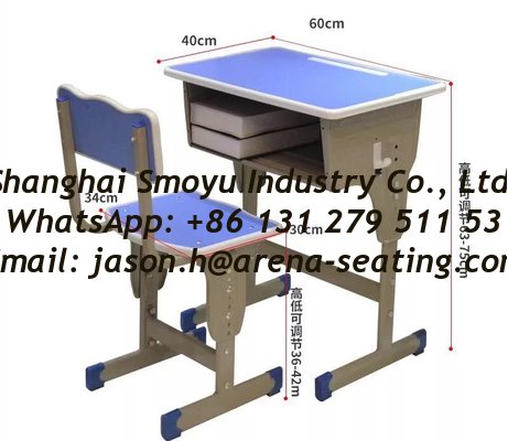 High Adjustable Student Desk And Chair Set For Primary school furniture childrens  tables set classroom