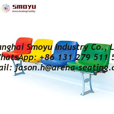 Spectator seat chairs bleachers grandstand seating plastic stadium seat ball gym eco materials