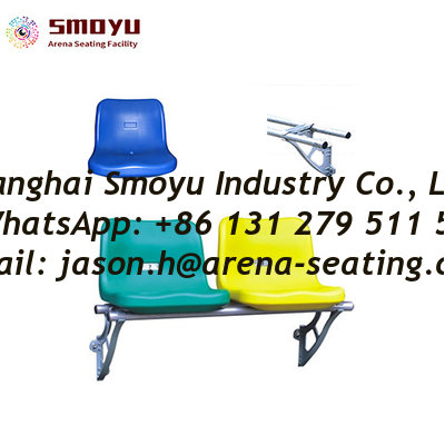 Indoor outdoor stadium seats china facotry red color plastic  stadium seating