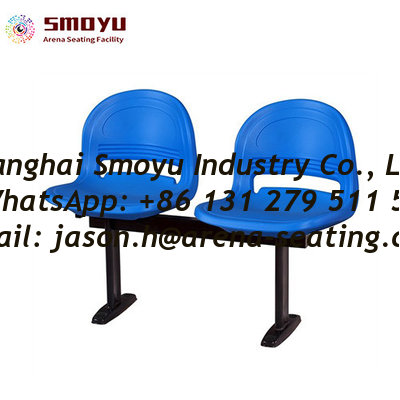 Wholesale iron aluminum stand stair plastic seating soccer stadium football basket chairstip up seat design moldball gym