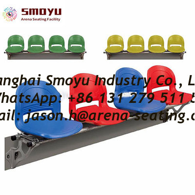 Wholesale spectator seating chairs bleachers bracket anti aging soccer plastic stadium seat