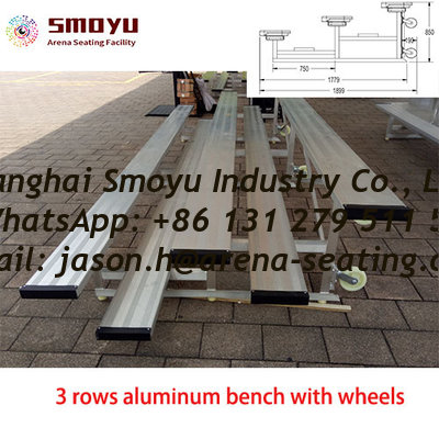 Made in China manufacture Outdoor aluminum bleachers factory