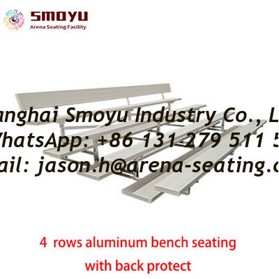 Made in China manufacture Outdoor aluminum bleachers factory