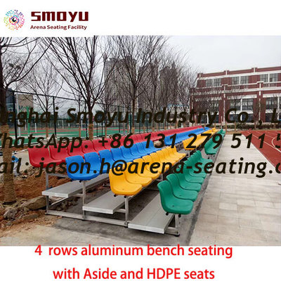 Outdoor anti aging for football Playground bleachers Grandstand Bleacher Seating