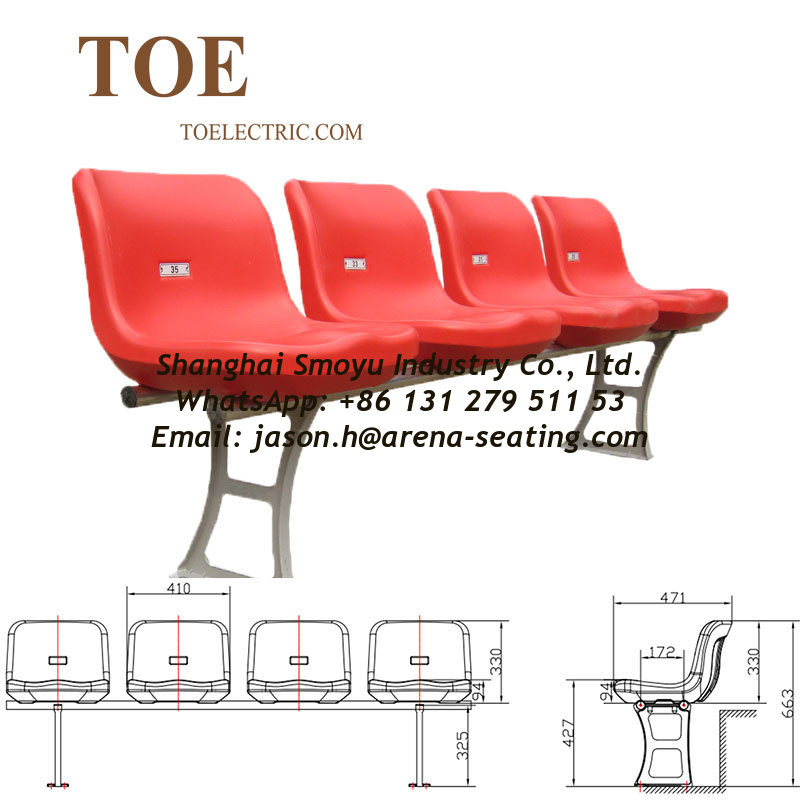 Wholesale bracket anti aging spectator seat sport seating soccer stadium seat