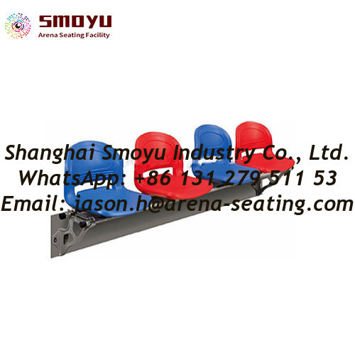 Wholesale spectator seating chairs bleachers bracket anti aging soccer plastic stadium seat