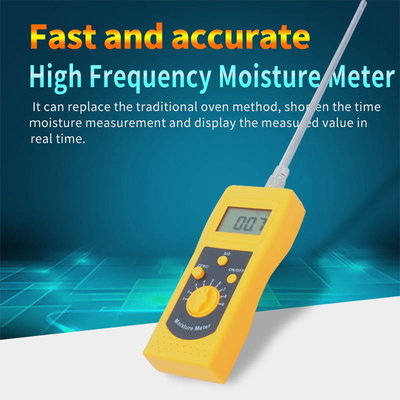 Portable Chemical Powder Moisture Meter DM300 0-80% Testing Range High Accuracy