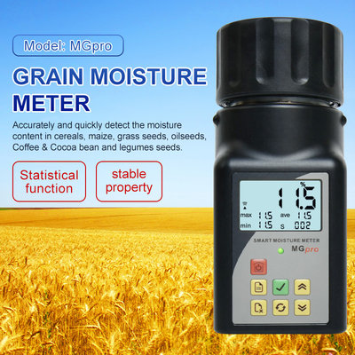 Portable Grain Moisture Meter Cup Moisture Meter wheat corn rice humidity meter with 240groups memory