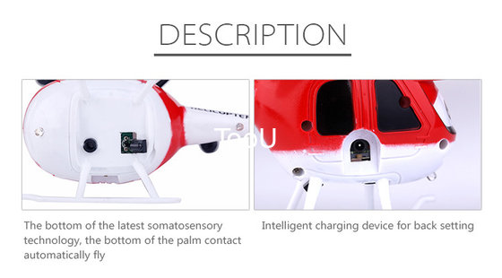 infrared inductional flyer  hand sensor control  mini flying cartoon helicopter
