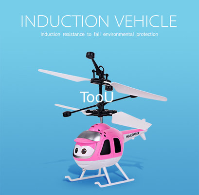 infrared inductional flyer  hand sensor control  mini flying cartoon helicopter