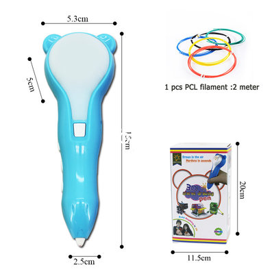 low temperature 3d pen 1.75mm fcl filament refills  3d printing pen yellow blue pink OEM