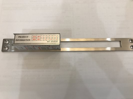 12VDC Security Fail Secure NO Mode Electric Strike Lock for Door Access Control Entry