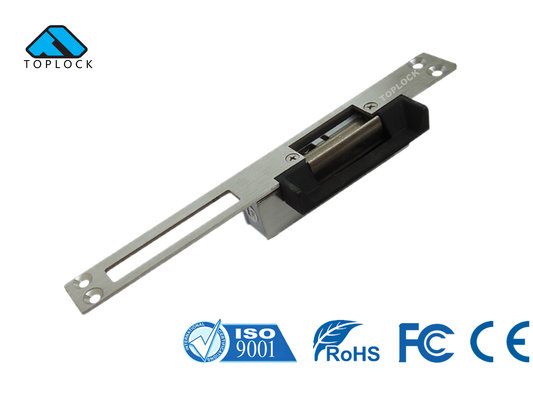 12V DC Wide Long Strike Electric Strike NO/NC work for Mechanical Door Lock for Intecom Stainless Steel Plate