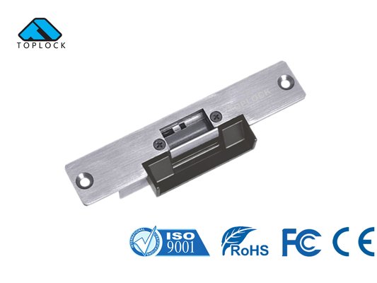 12V DC Wide Long Strike Electric Strike NO/NC work for Mechanical Door Lock for Intecom Stainless Steel Plate