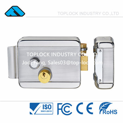 Quickset Electronic Lock Electric Rim Locks for Gates Right Open Door with Fixed Cylinder