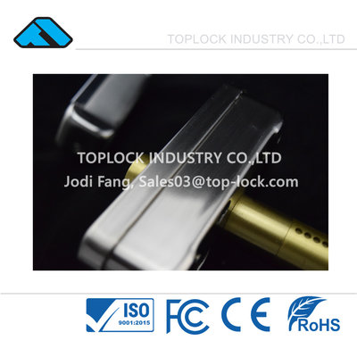 Electric Rim Locks for Gates with Double-End Solid Brass Cylinder for Right/Left Open
