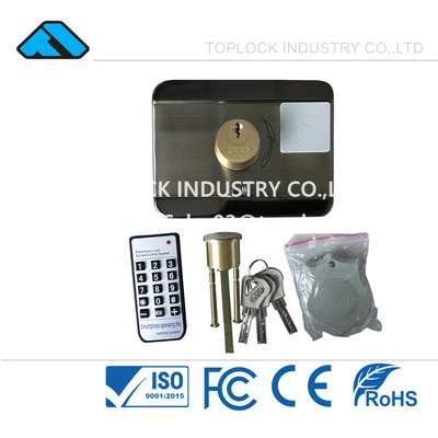 Quiet Electric Lock Stepper Intelligent Lock Electric Motor Lock with Wireless Remot Control with Security System