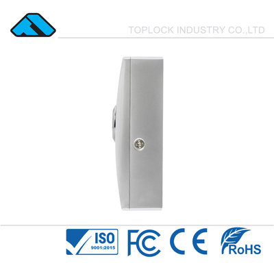 No Signal Mortise Installation Door Release Exit Pushbutton Switch with Electric Door Rim Lock, Strike Inner Wooden Door