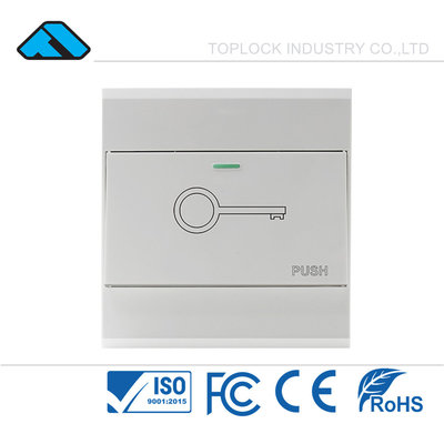 12V NO COM Electrical Push Button Exit Switch Electric Rim Door Lock Intercom Securtiy Building System With CCTV Camera