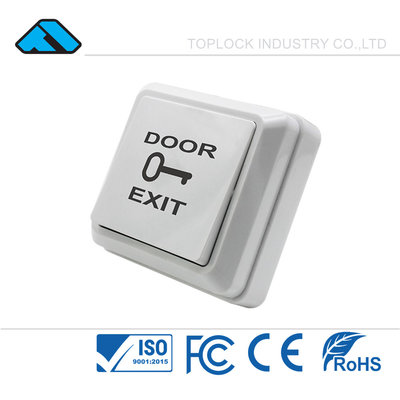 Mortise Installation Electric Door Switch Push Button Door Entry Exit With Electric Lock Access Control System