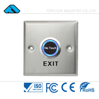 Security Building System Electric Door Release Exit Touchless Push Button Switch Pushbutton