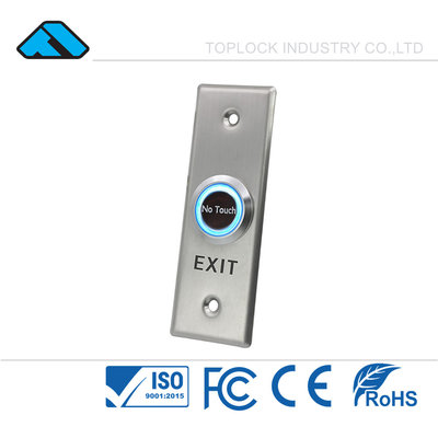 Security Building System Electric Door Release Exit Touchless Push Button Switch Pushbutton