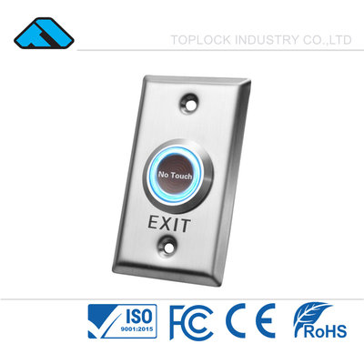 Security Building System Electric Door Release Exit Touchless Push Button Switch Pushbutton
