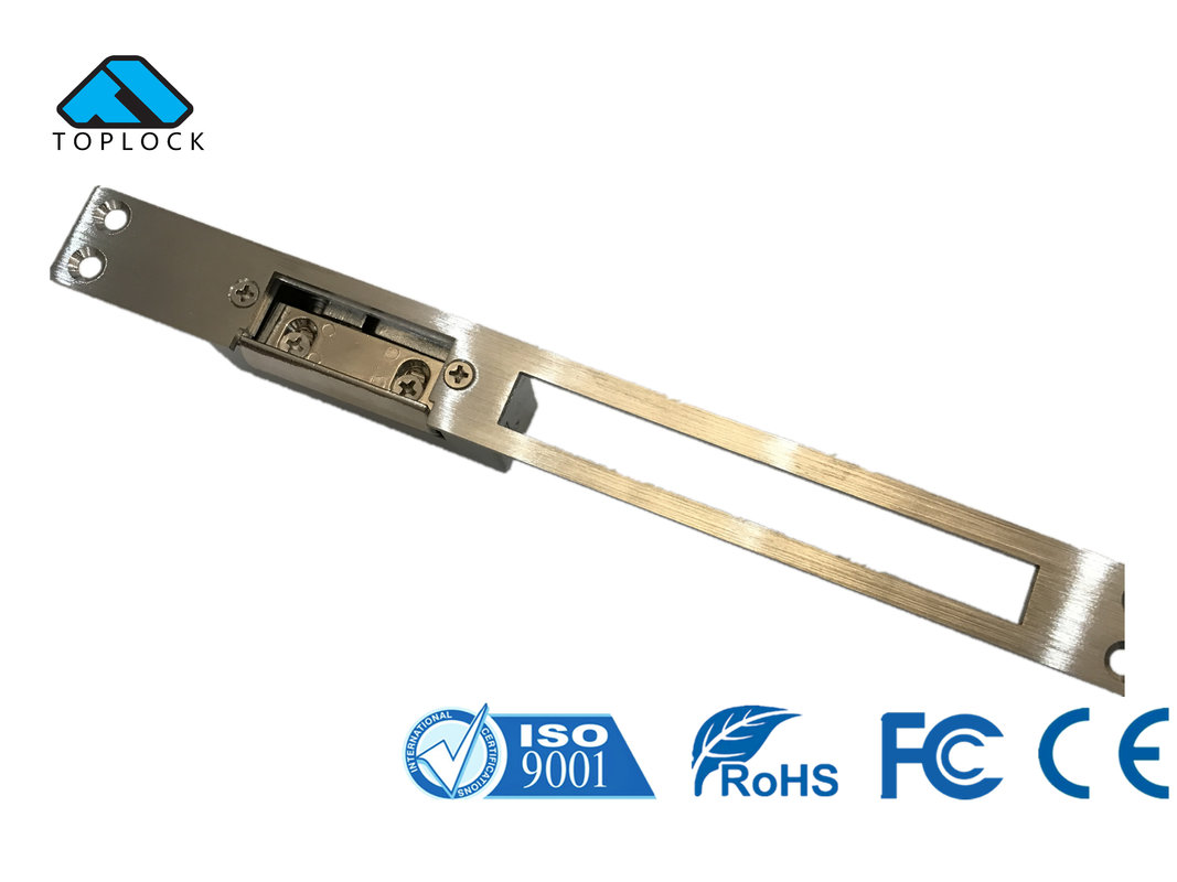 Long Type European Electric Strike with 200mA Current 90° Opening for Intercom System and Access Control System