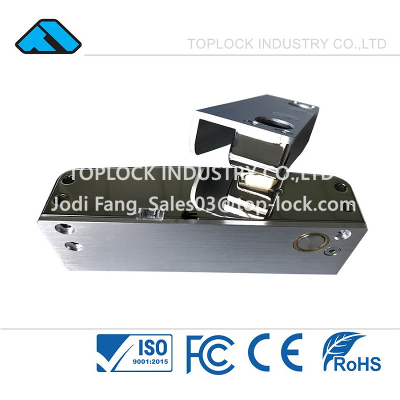12V/24V DC Electric Solenoid Bolt Lock Door Lock with Copper Coil For Frameless Glass Door and Office Door