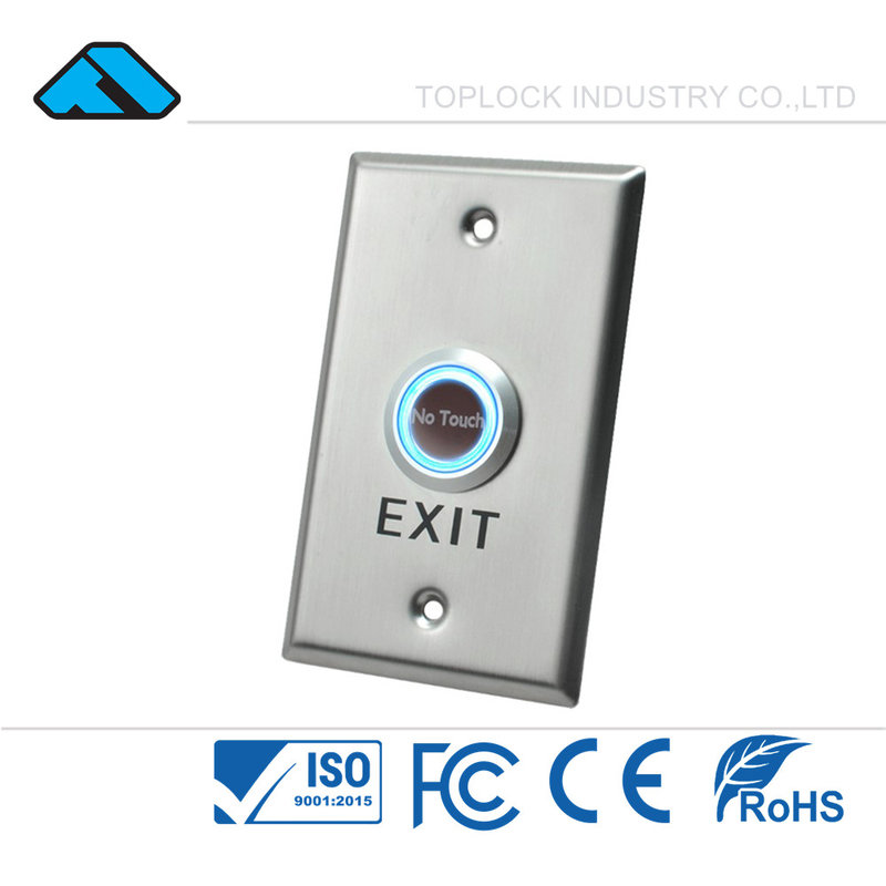 No Touch Electric Door Rlease Button Push Switch in Security Doorphone Building System