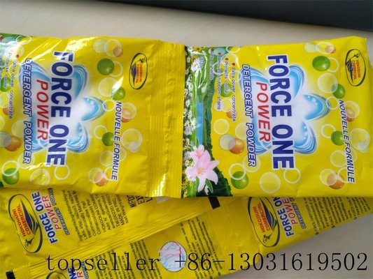 Chinese OEM detergent powder for africa market 30g sachet BOPP/PE good price