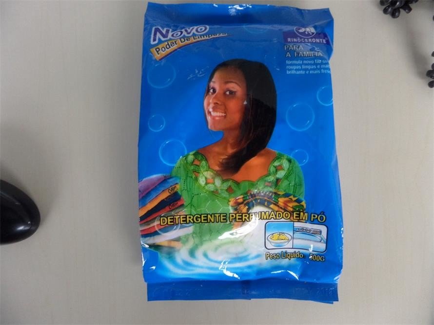 500G detergent powder for West Africa market/high foam laundry powder/handwash laundry/BOPP/PE sachet