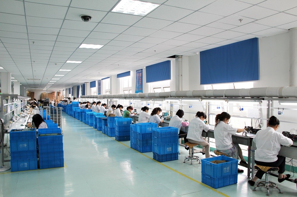 Wuxi Xinje Electric Co., Ltd factory production line