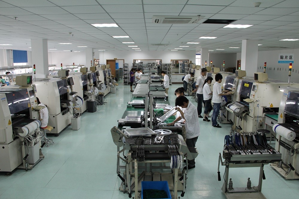 Wuxi Xinje Electric Co., Ltd factory production line