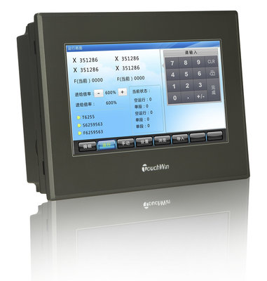 4.3'' LCD Industrial Touch Screen HMI Panels With Siemens And Mitsubishi PLC